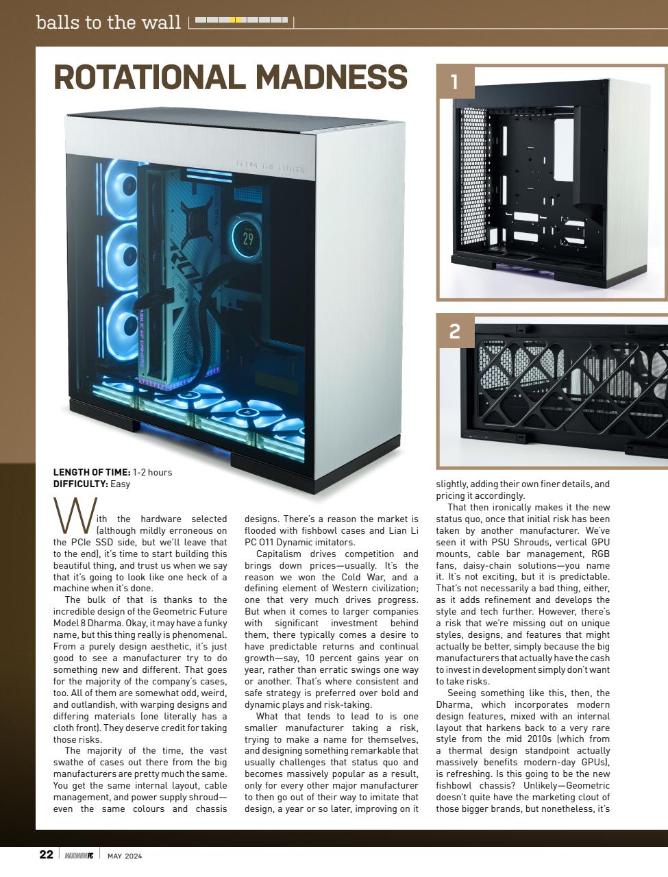 Maximum PC Magazine Subscriptions and May 2024 Issue