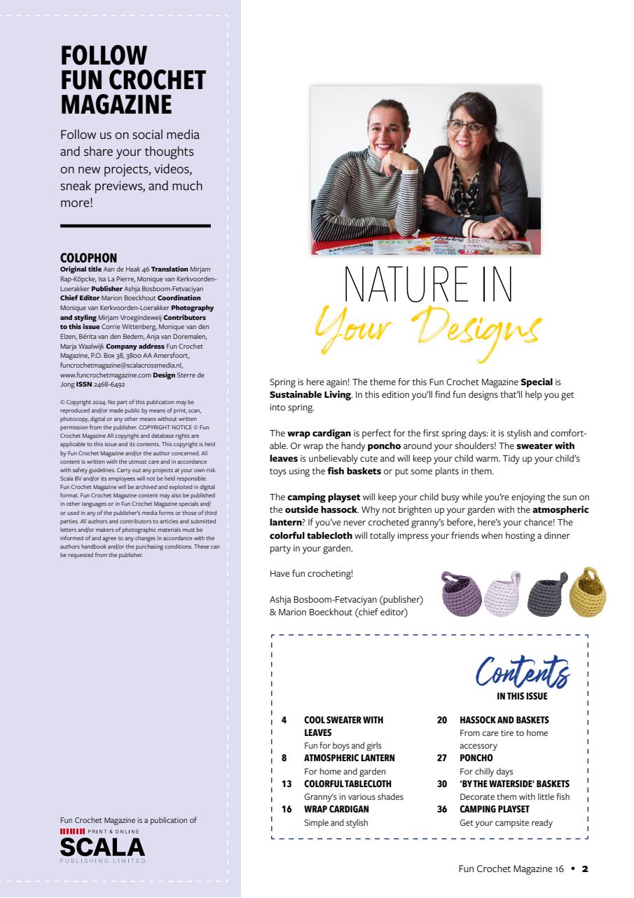 Fun Crochet Magazine Subscriptions and Fun Crochet Magazine 16 Issue ...