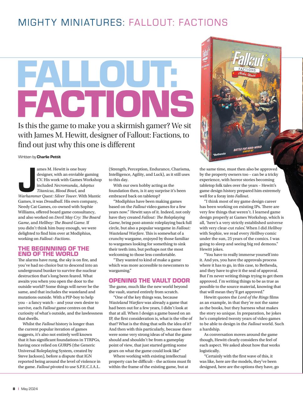 Tabletop Gaming Magazine Subscriptions and May 2024 [#90] Issue