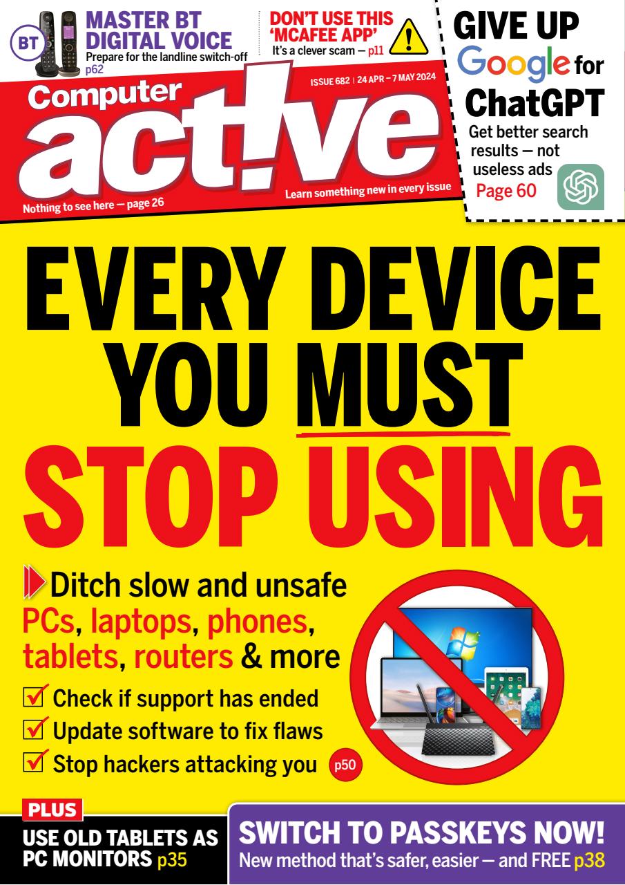 Computer Active Magazine Subscriptions and 682 Issue | Pocketmags