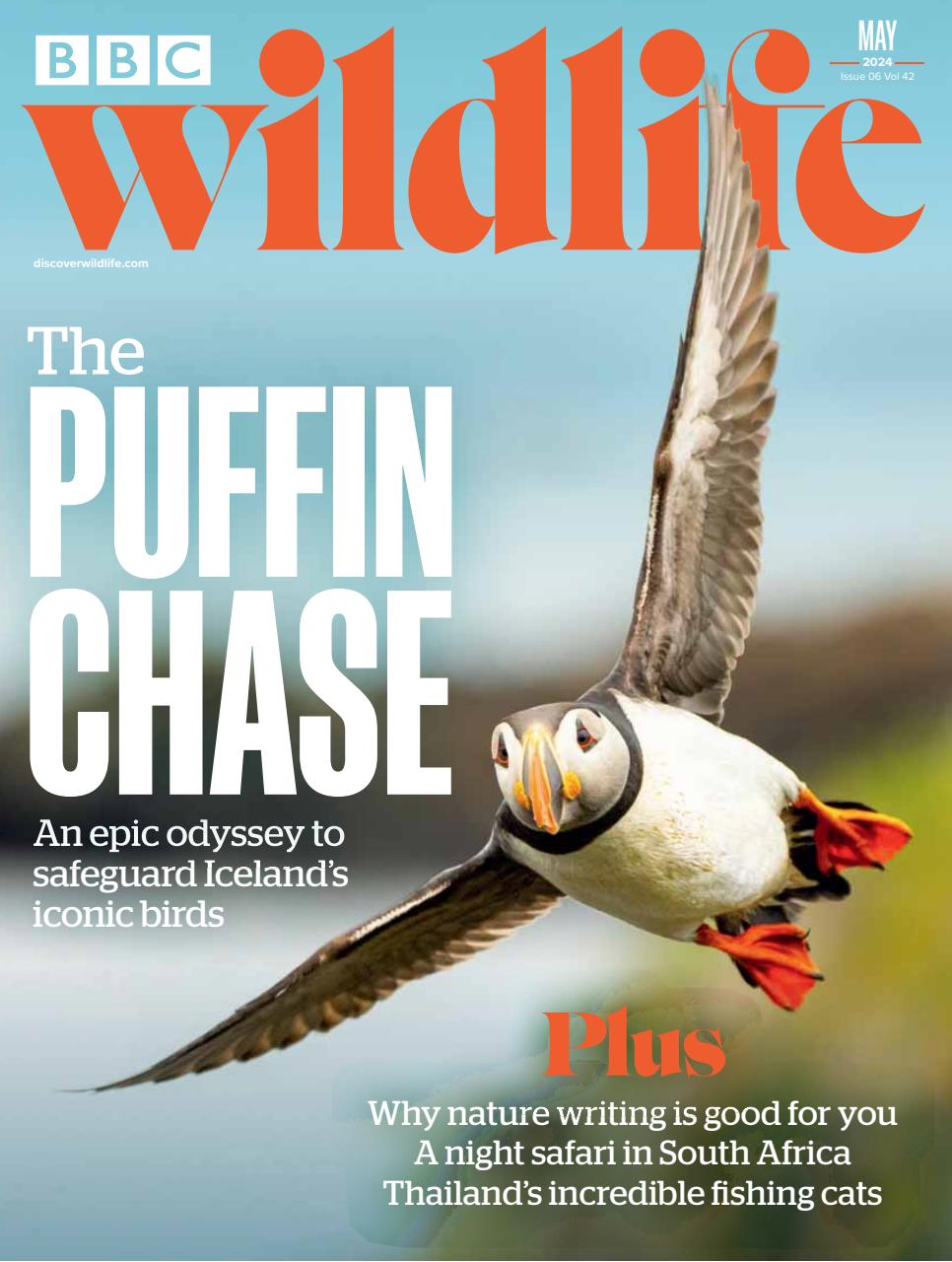 BBC Wildlife Magazine Subscriptions and May 2024 Issue