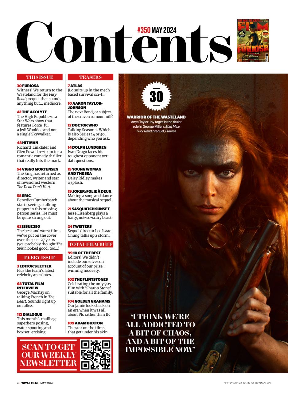 Total Film Magazine Subscriptions and May 2024 Issue