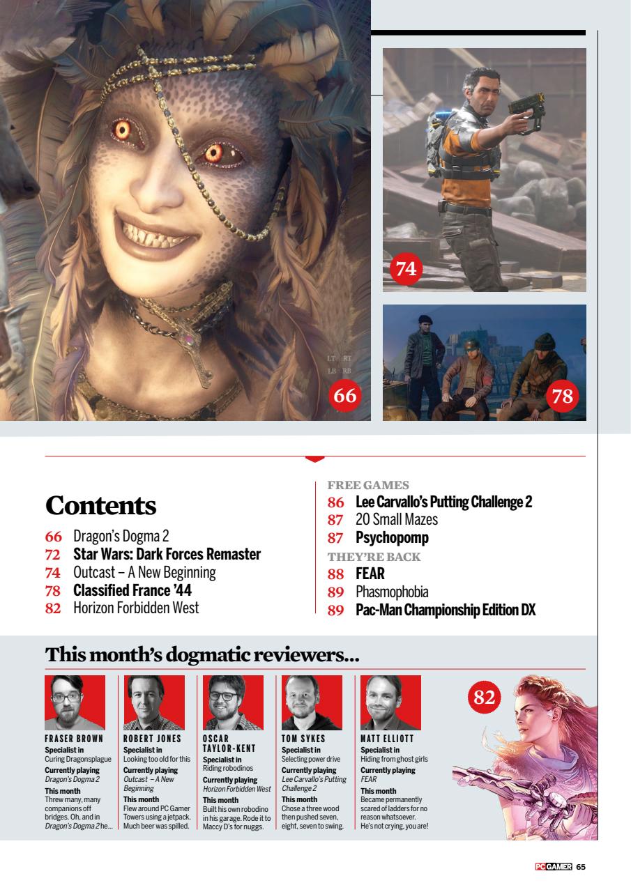 PC Gamer (UK Edition) Magazine Subscriptions and June 2024 Issue ...