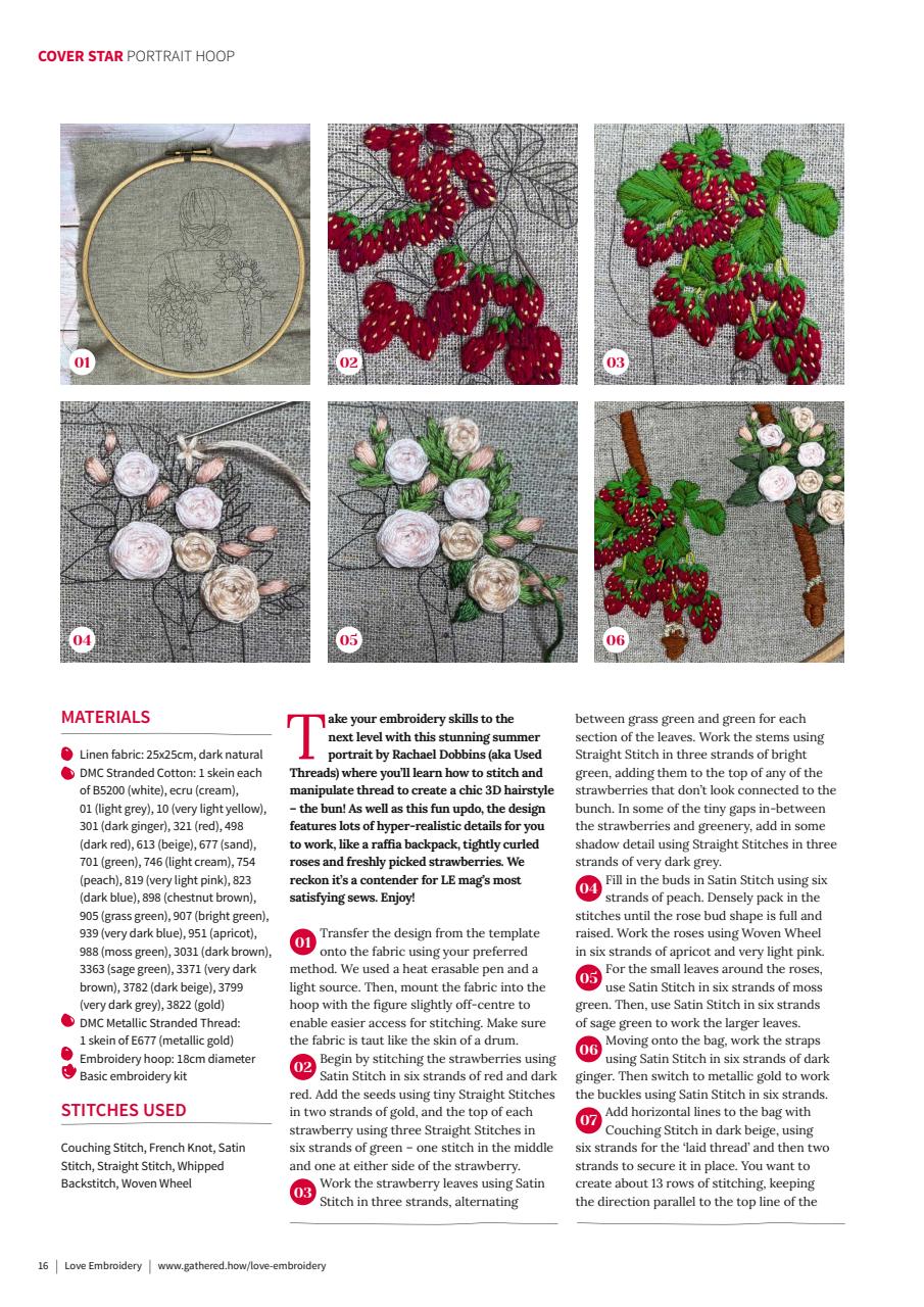 Love Embroidery Magazine Subscriptions and 53 Issue | Pocketmags