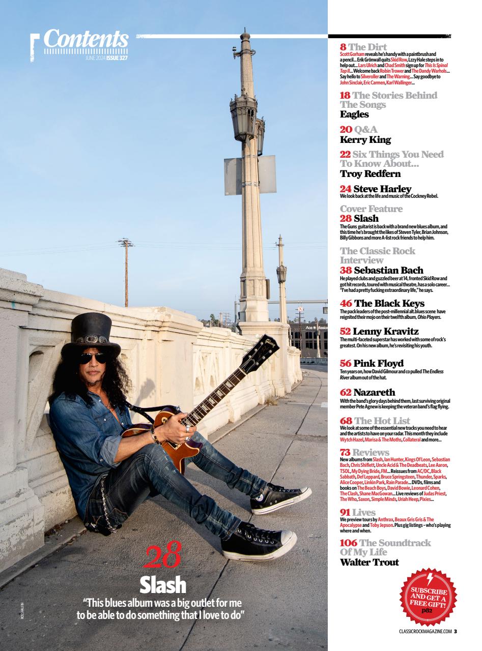 Classic Rock Magazine Subscriptions and June 2024 Issue
