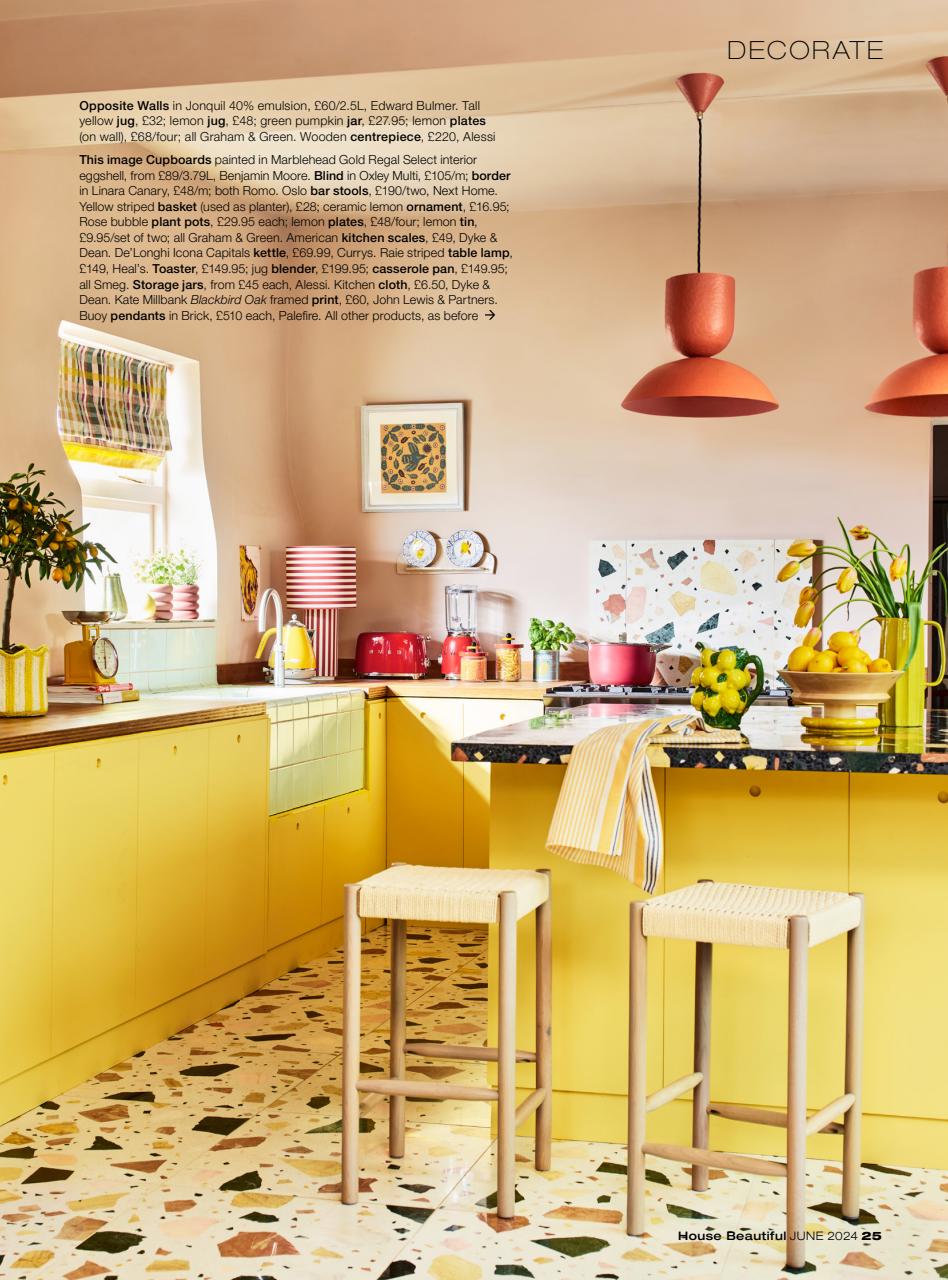 House Beautiful Magazine Subscriptions and Jun-24 Issue