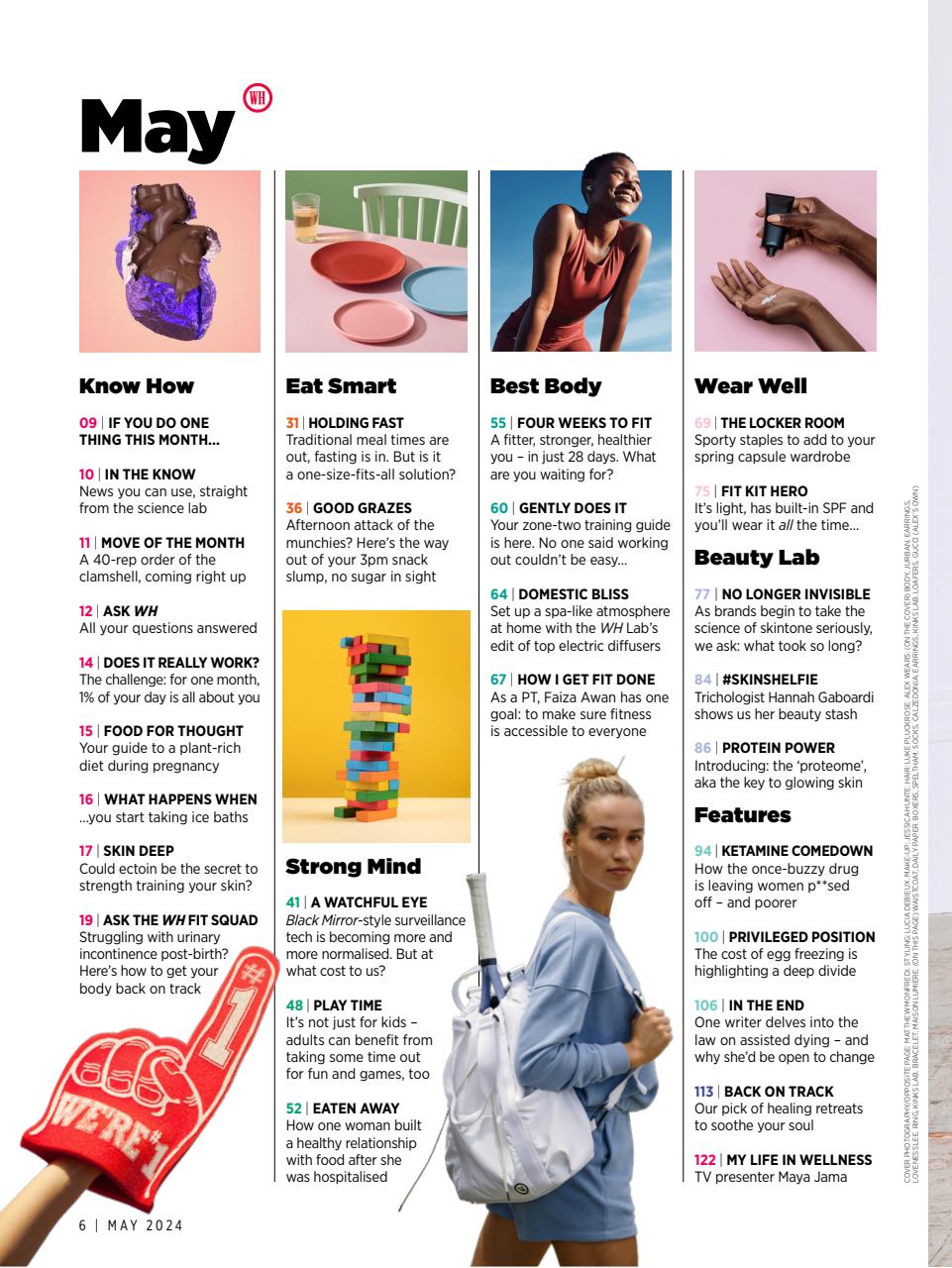 Women's Health Magazine Subscriptions and May-24 Issue