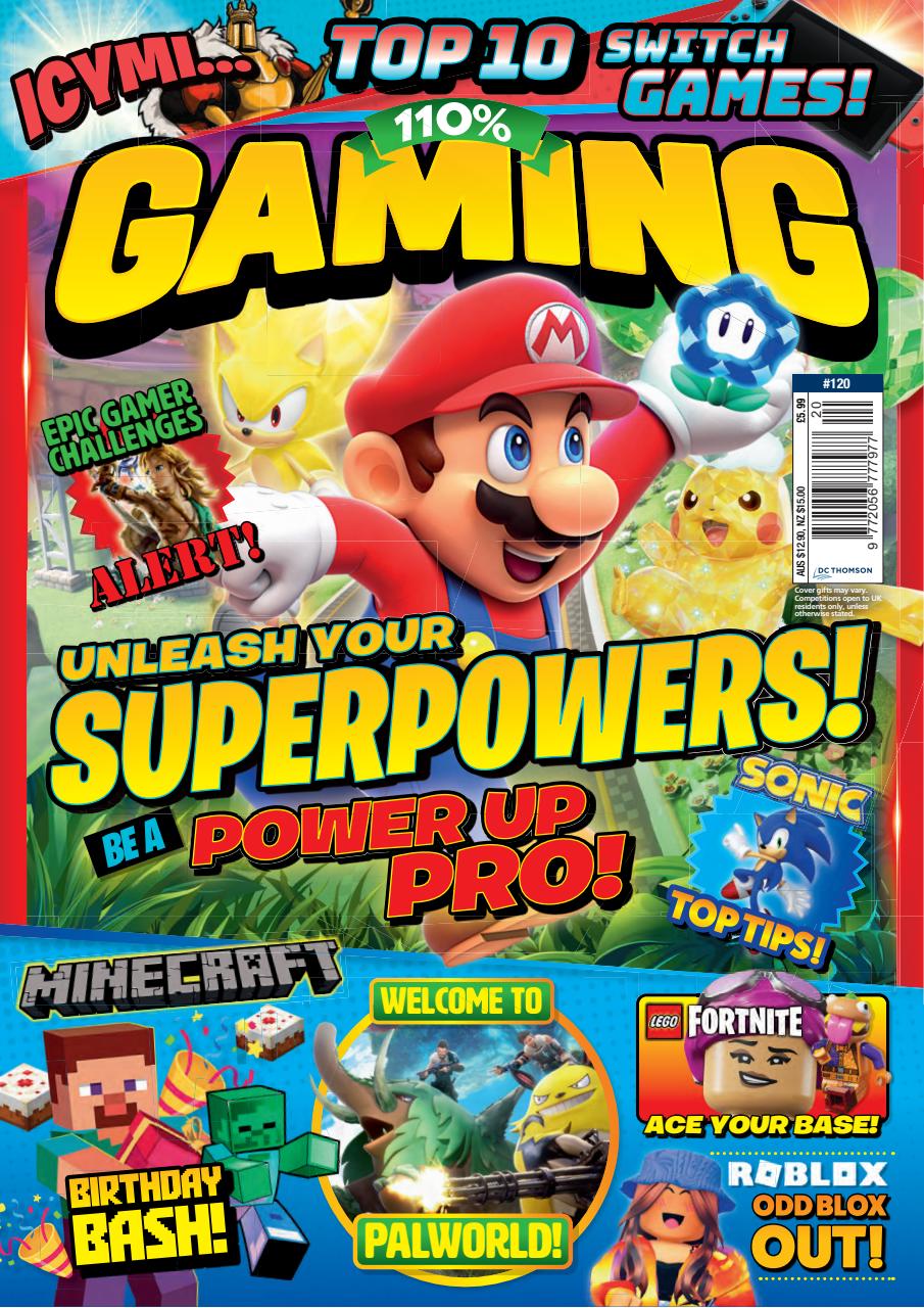 110% Gaming Magazine Subscriptions and 120 Issue | Pocketmags