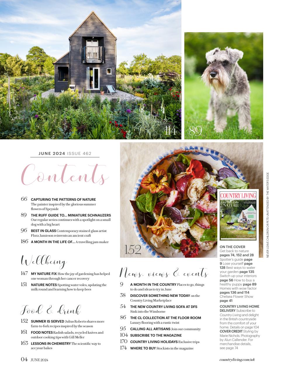 Country Living Magazine Subscriptions and Jun-24 Issue