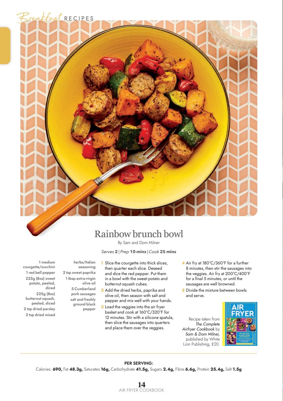 Healthy Eating Magazine Subscriptions and Air Fryer Cookbook: Issue 7 Issue