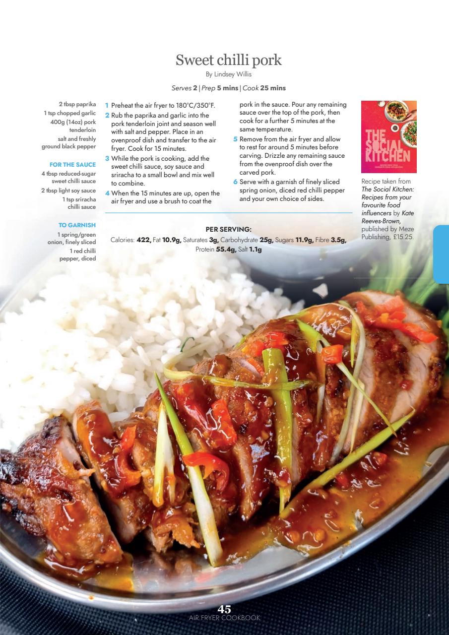 Healthy Eating Magazine Subscriptions and Air Fryer Cookbook: Issue 7 Issue