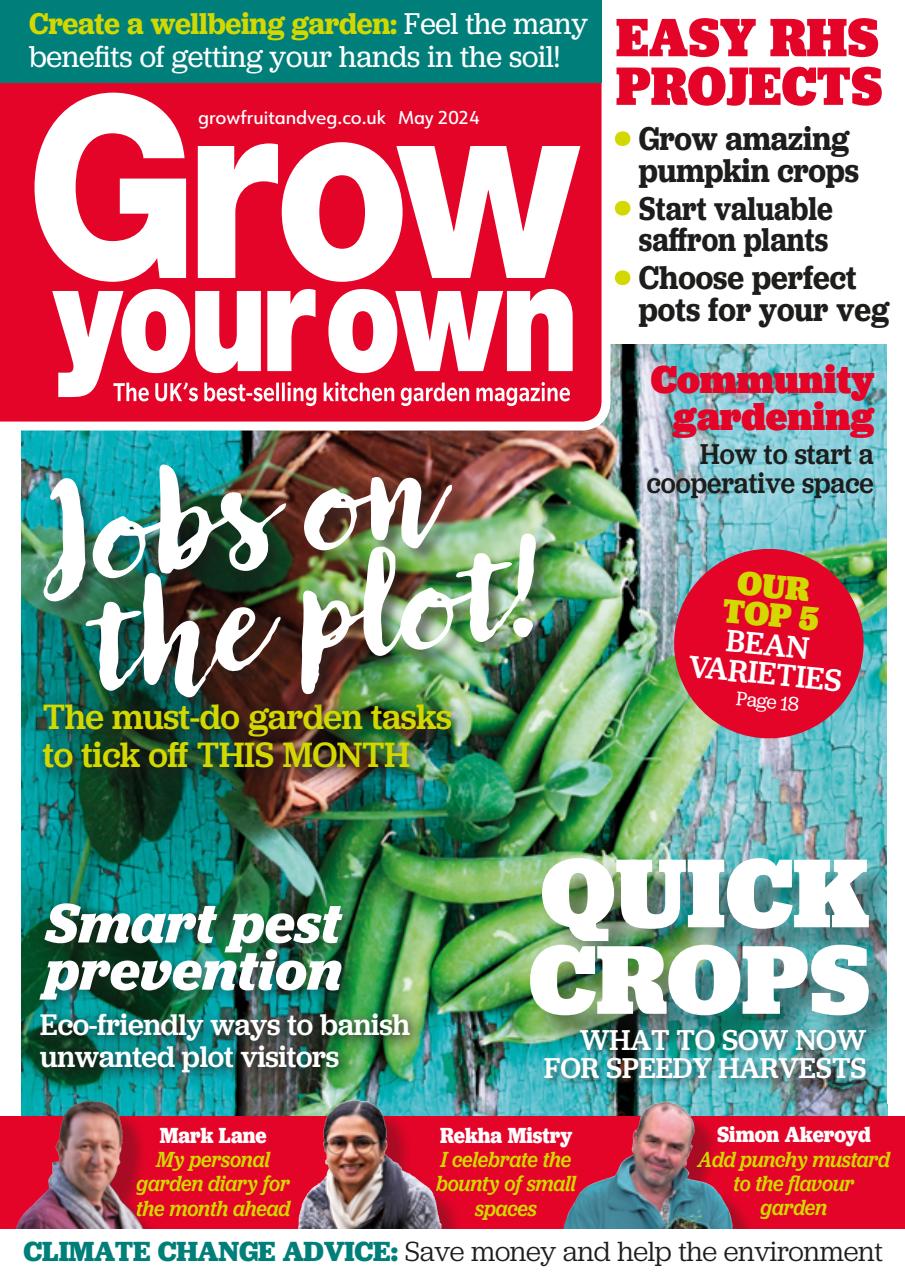 Grow Your Own Magazine Subscriptions and May-24 Issue
