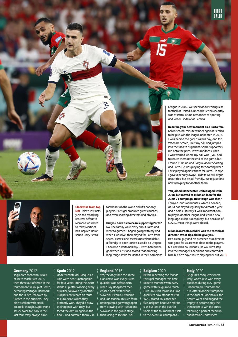 FourFourTwo Magazine Subscriptions and Euro 2024 Preview Issue