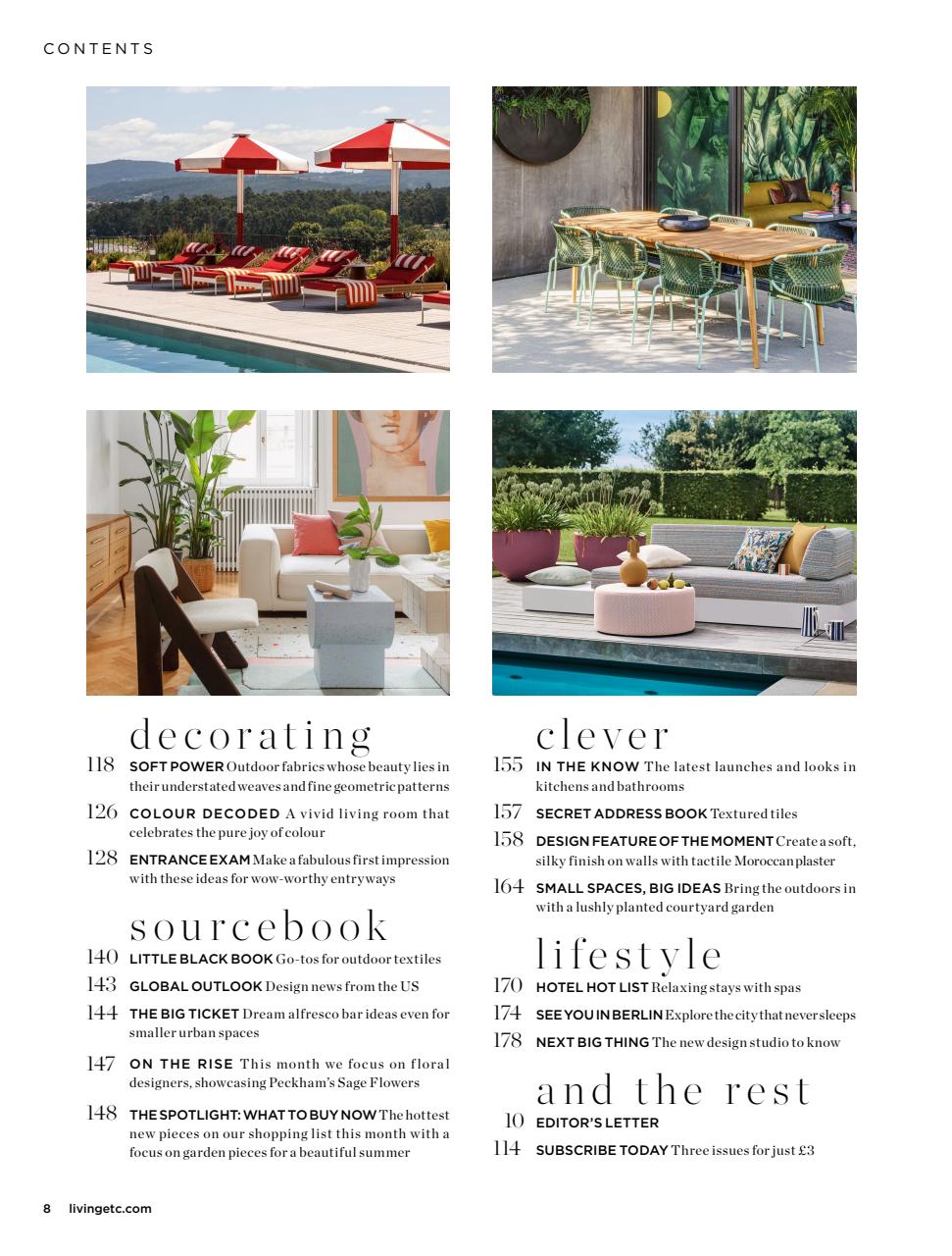 Living Etc Magazine Subscriptions and June 2024 Issue