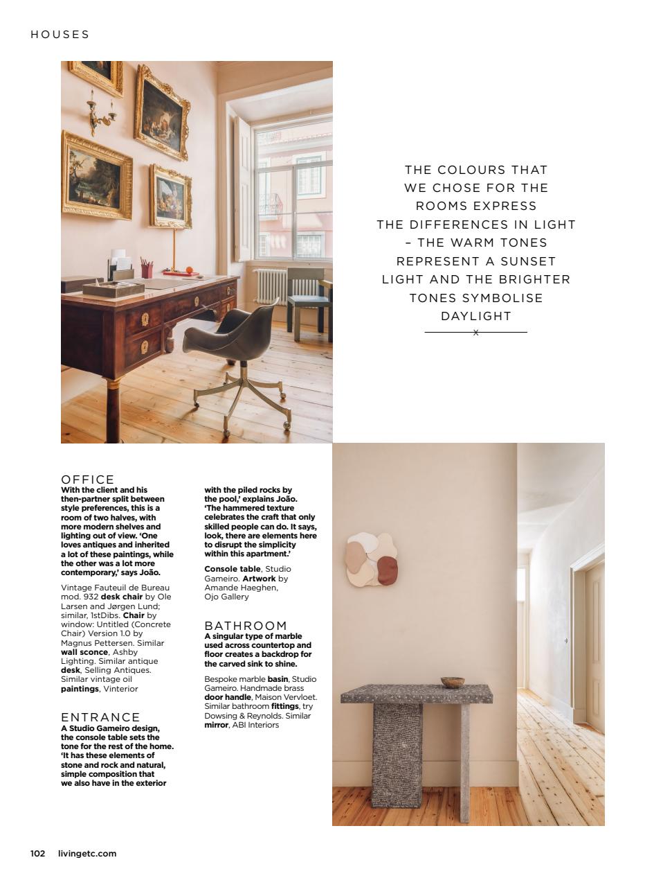 Living Etc Magazine Subscriptions and June 2024 Issue