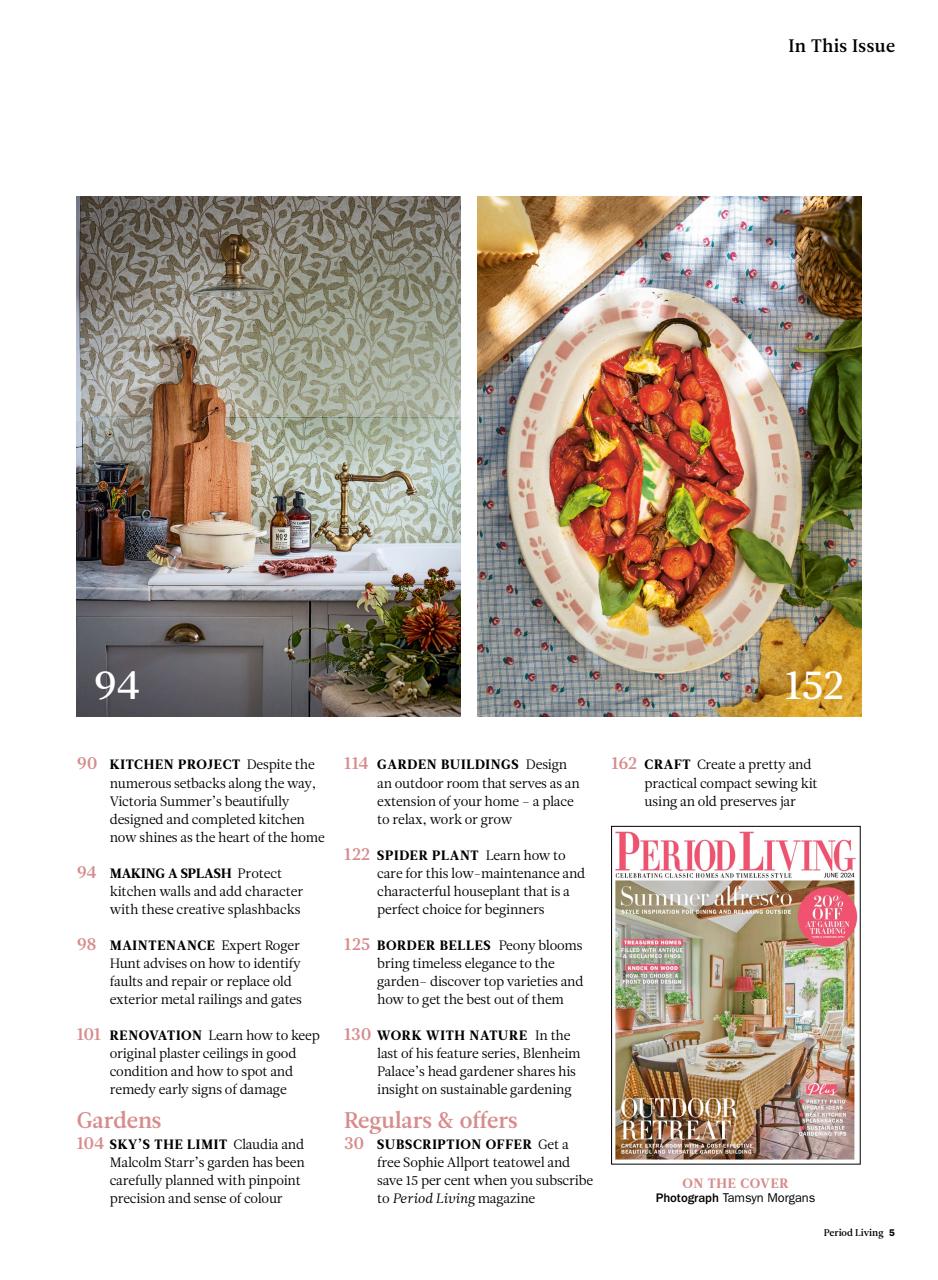 Period Living Magazine Subscriptions and June 2024 Issue