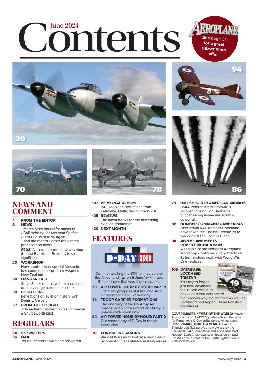 Aeroplane Magazine Subscriptions and June 2024 Issue | Pocketmags