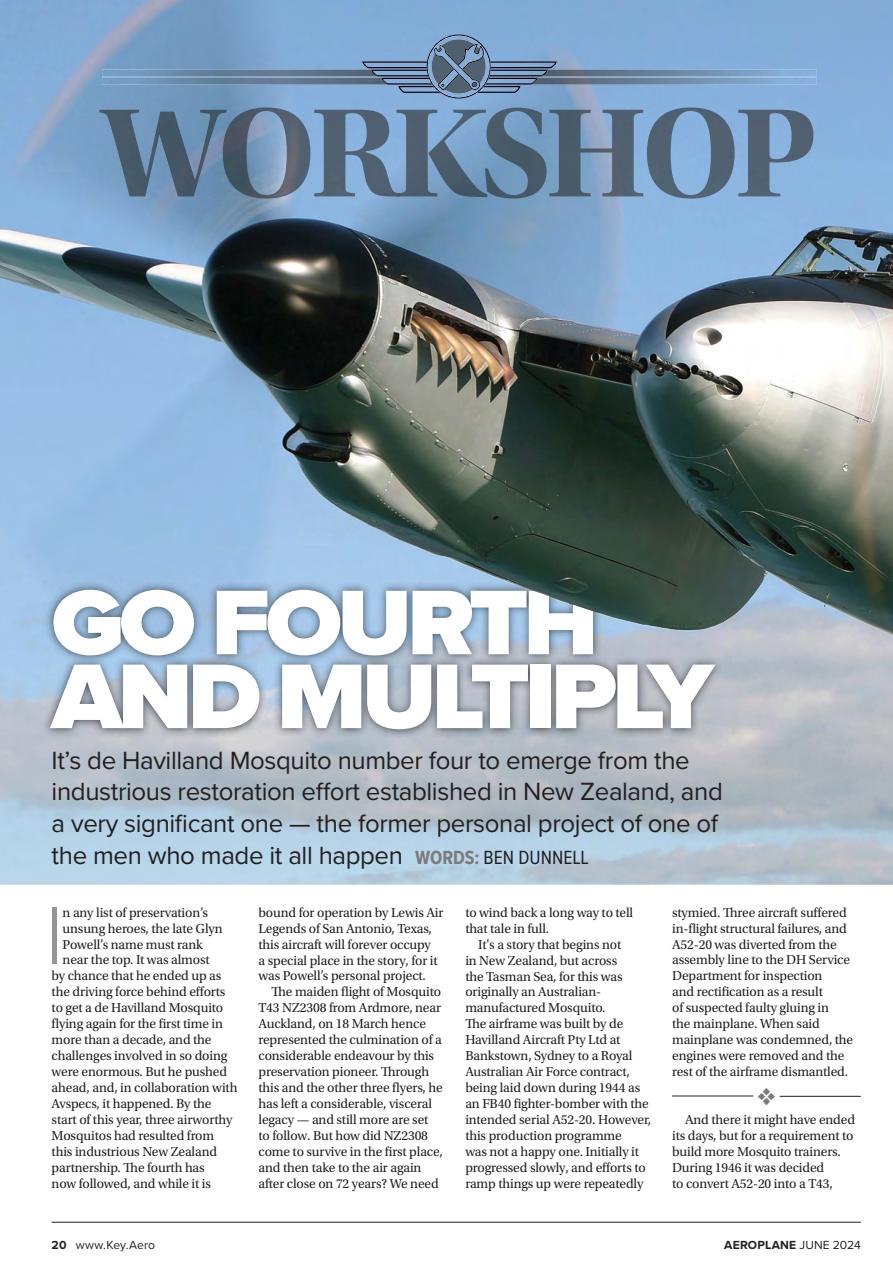 Aeroplane Magazine Subscriptions and June 2024 Issue | Pocketmags