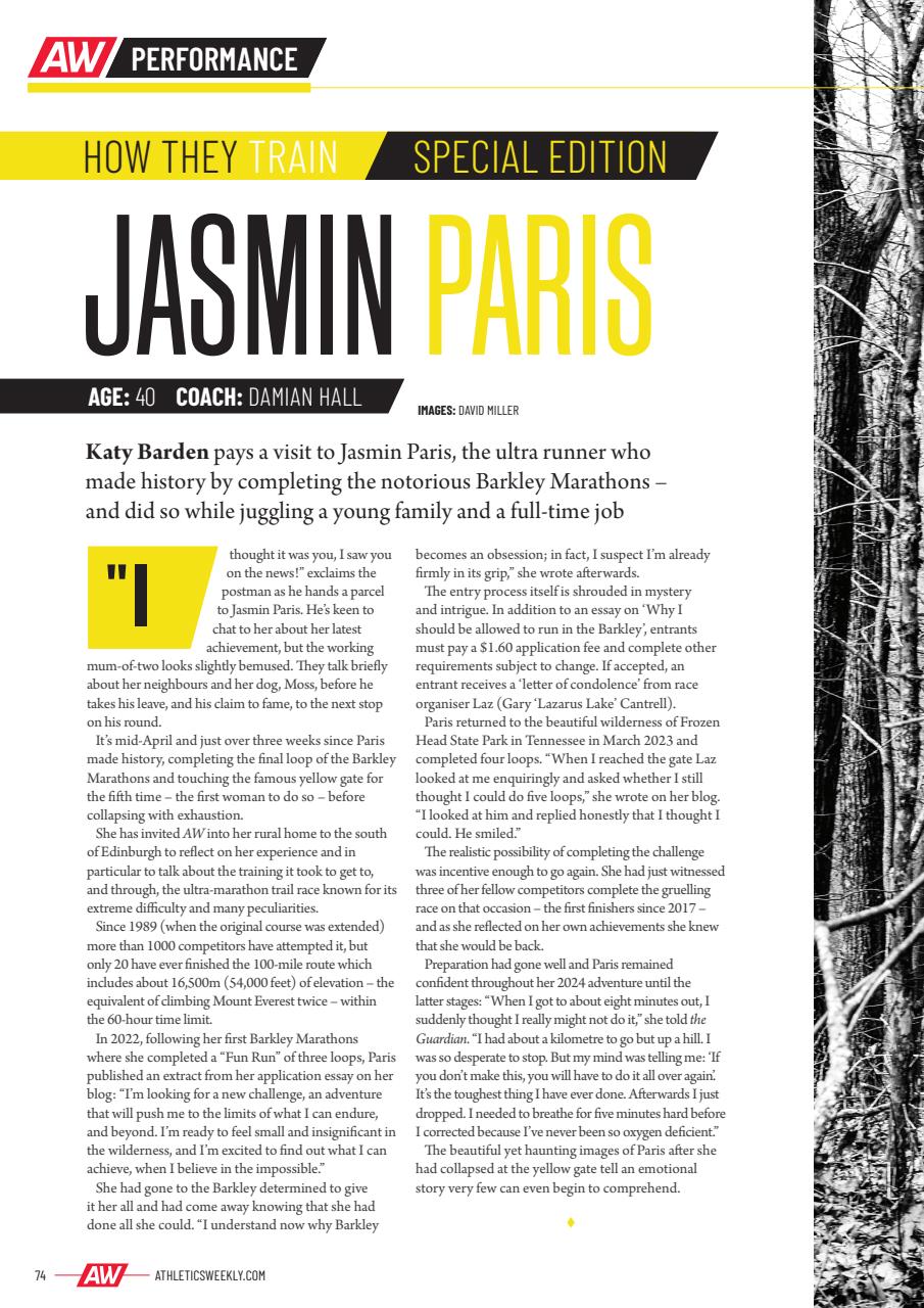 AW – Athletics Weekly Magazine Subscriptions and AW May 2024 Issue