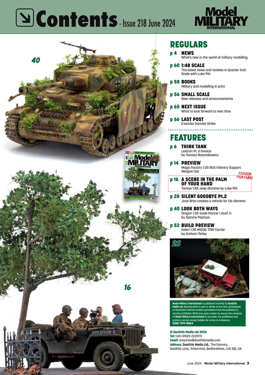Military Modelling International Magazine Subscriptions and 218 Issue ...