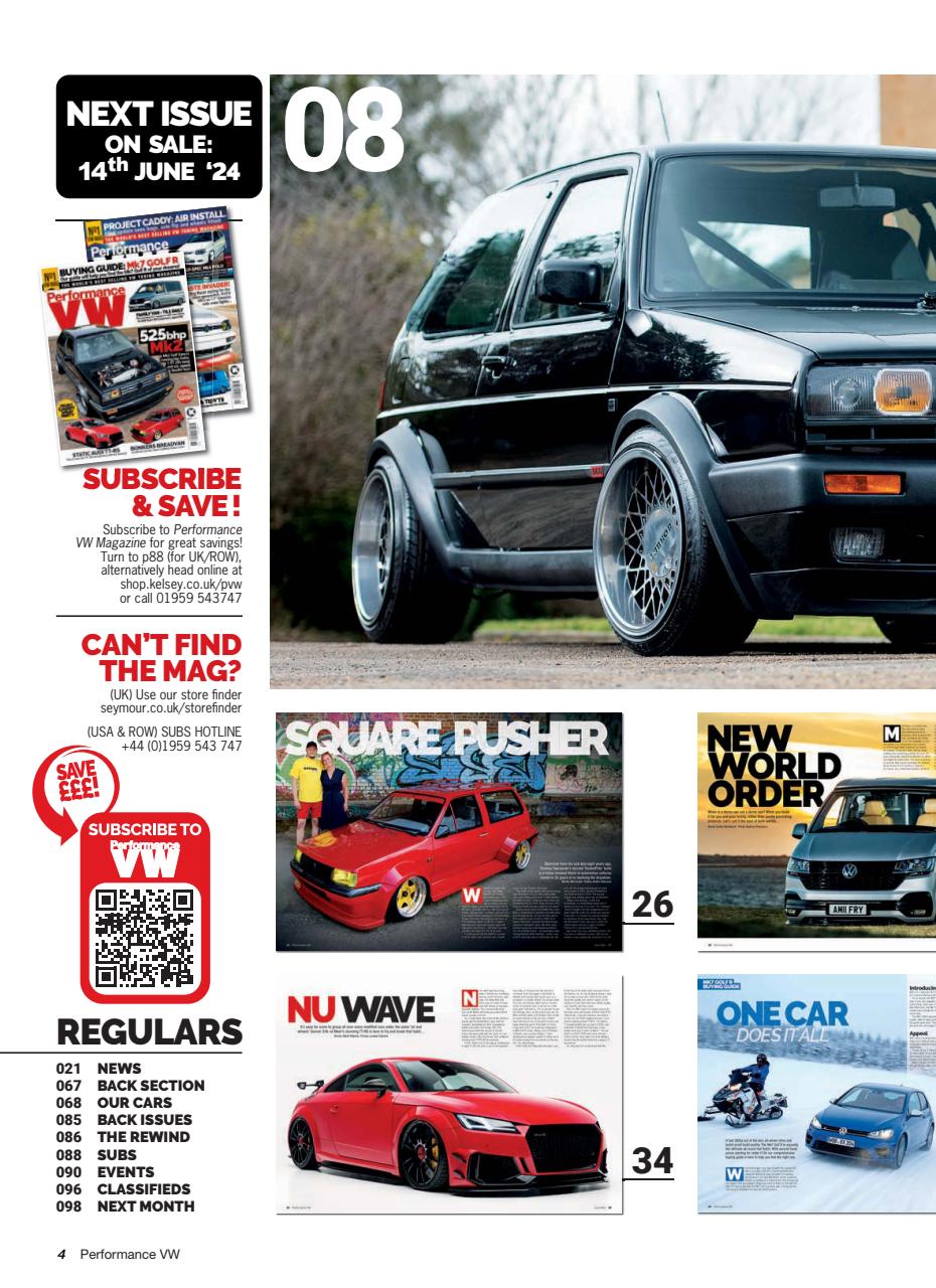 Performance VW Magazine Subscriptions and Jun-24 Issue