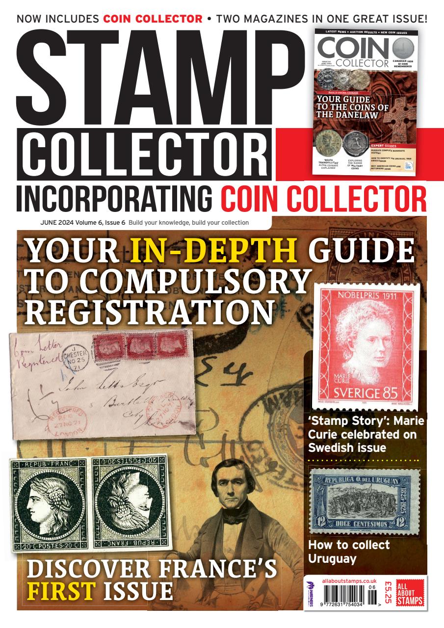 Stamp Collector Magazine Subscriptions and June 2024 Issue