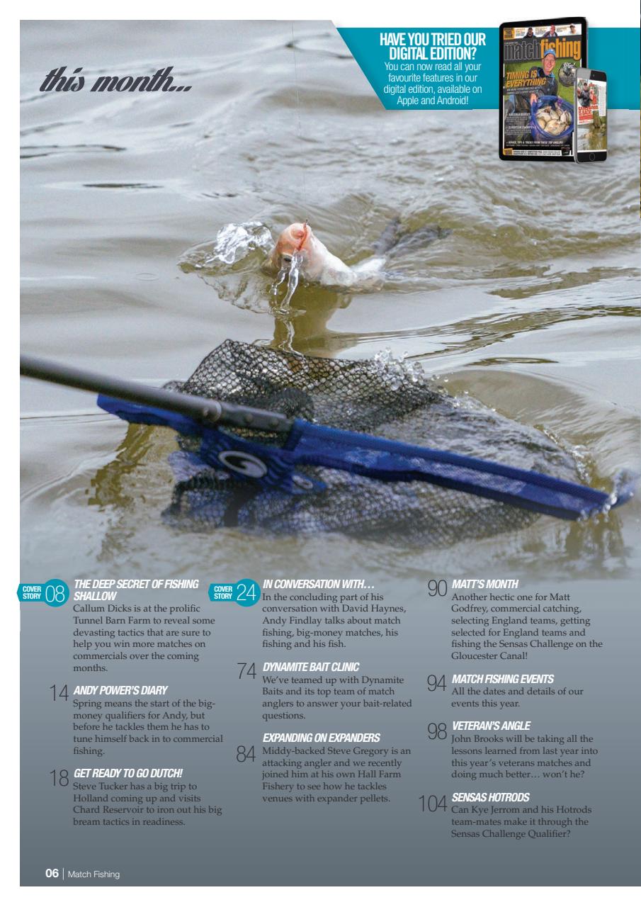 Match Fishing Magazine Subscriptions and May 2024 Issue | Pocketmags