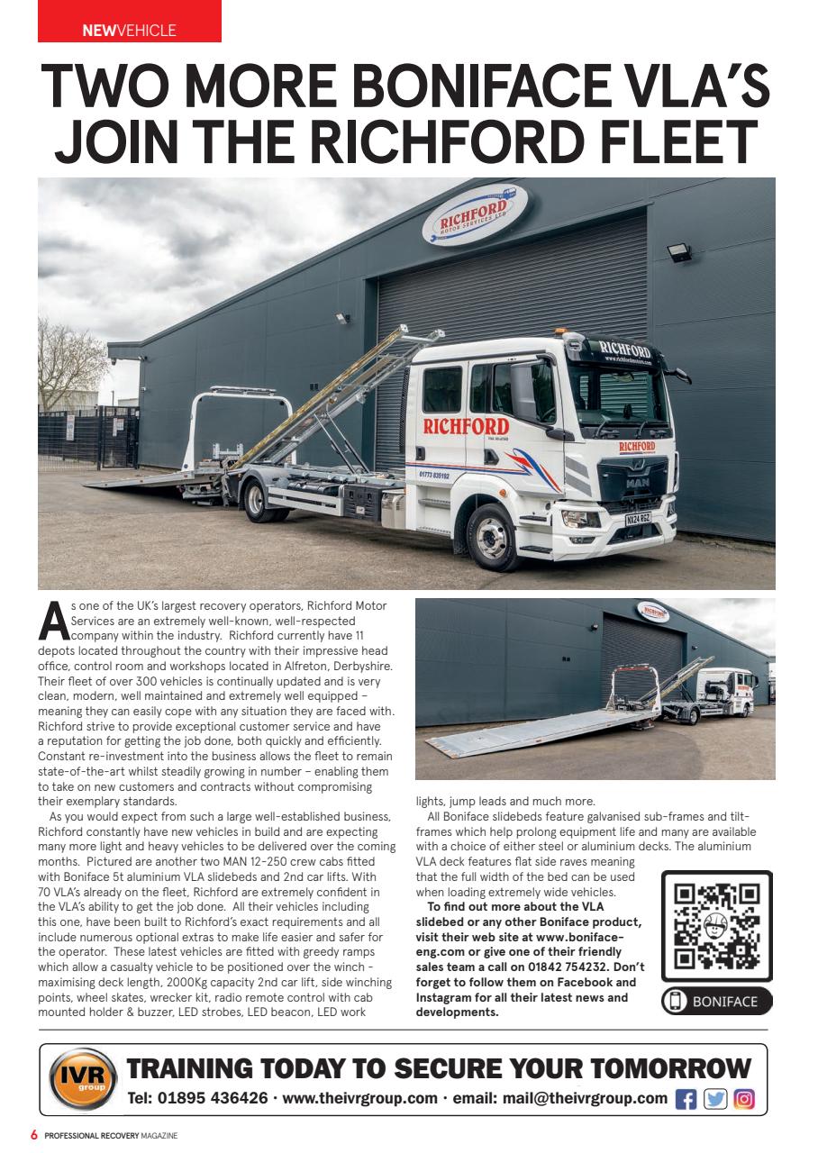 Professional Recovery Magazine Subscriptions and Issue 394 Issue