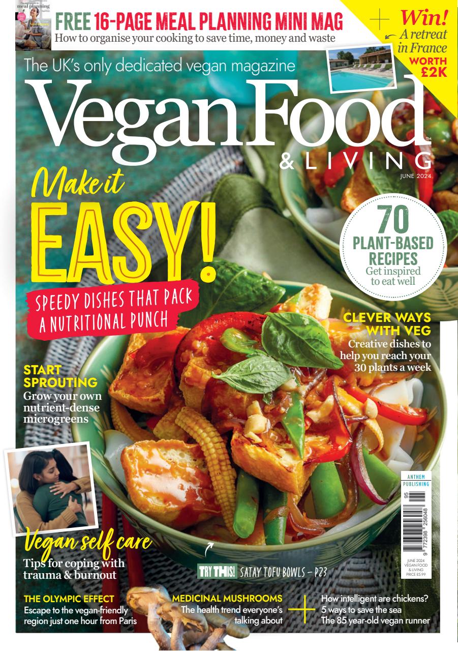 Vegan Food & Living Magazine Subscriptions and Jun 2024 Issue | Pocketmags
