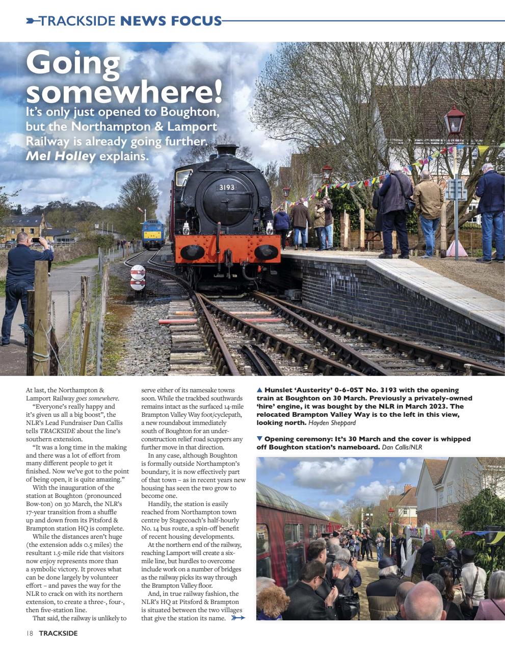 Trackside Magazine Subscriptions and June 2024 Issue