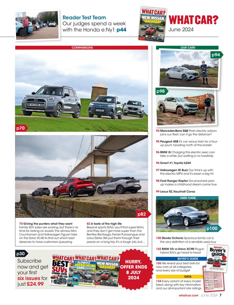 What Car? Magazine Subscriptions and Jun-24 Issue