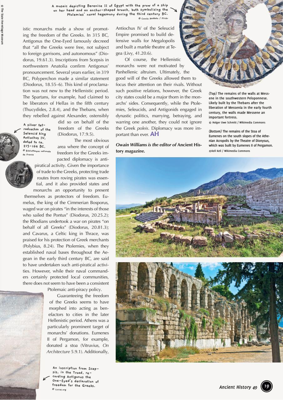 Ancient History Magazine Subscriptions and AH 49 Issue