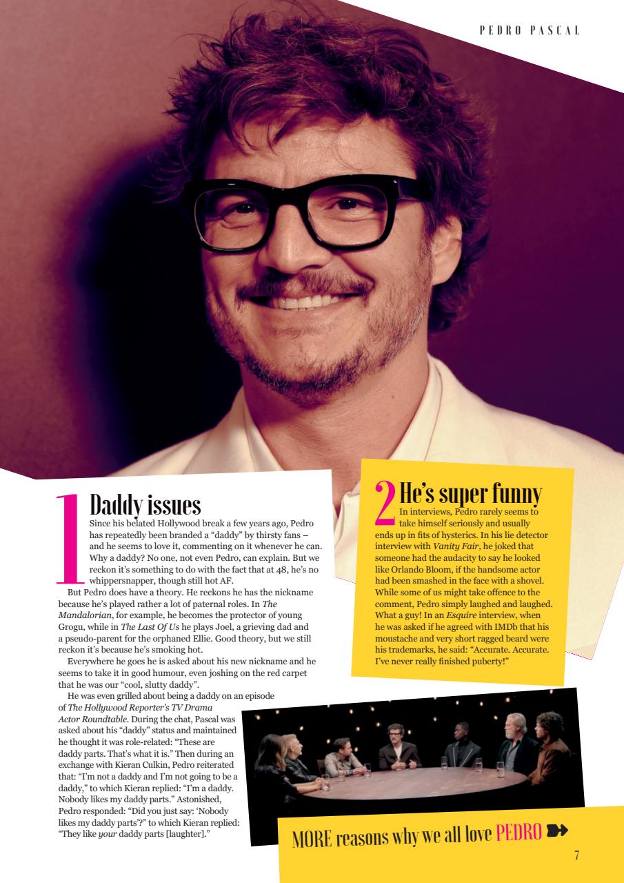 Kings & Queens of Pop Culture Magazine - Pedro Pascal Yearbook 2024 ...
