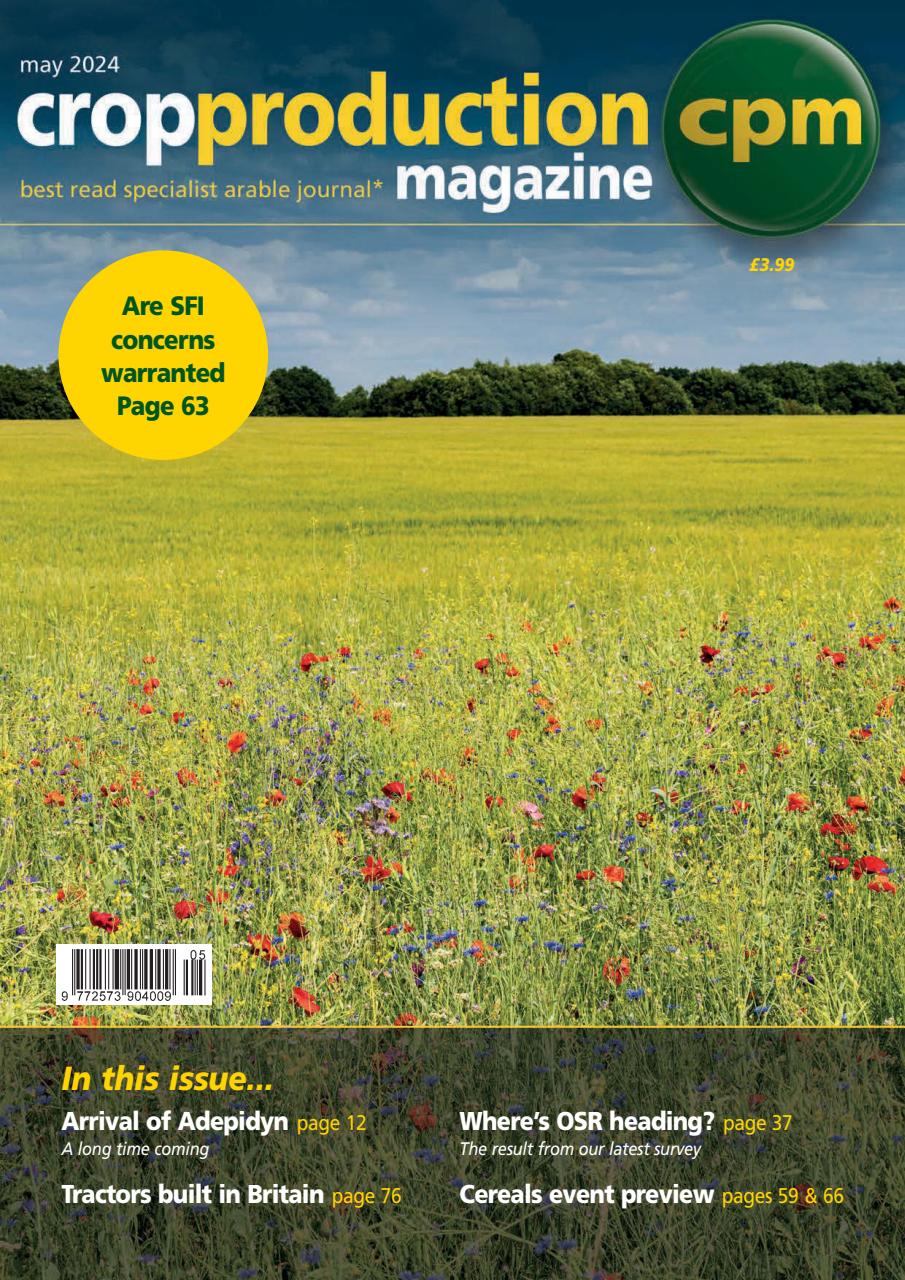 Crop Production Magazine Suscripciones y May 2024 edición