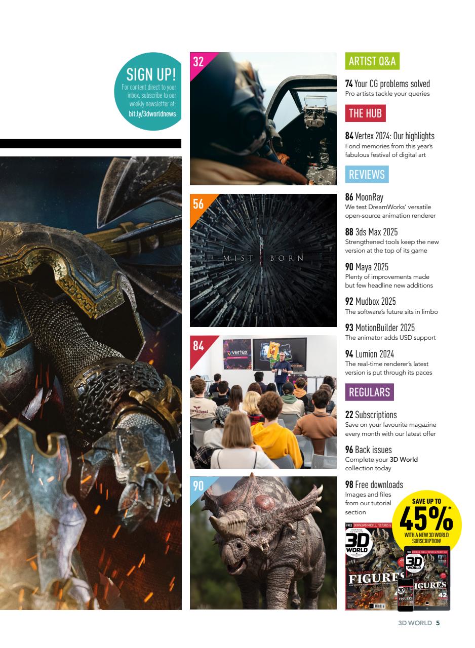 3D World Magazine Subscriptions and July 2024 Issue