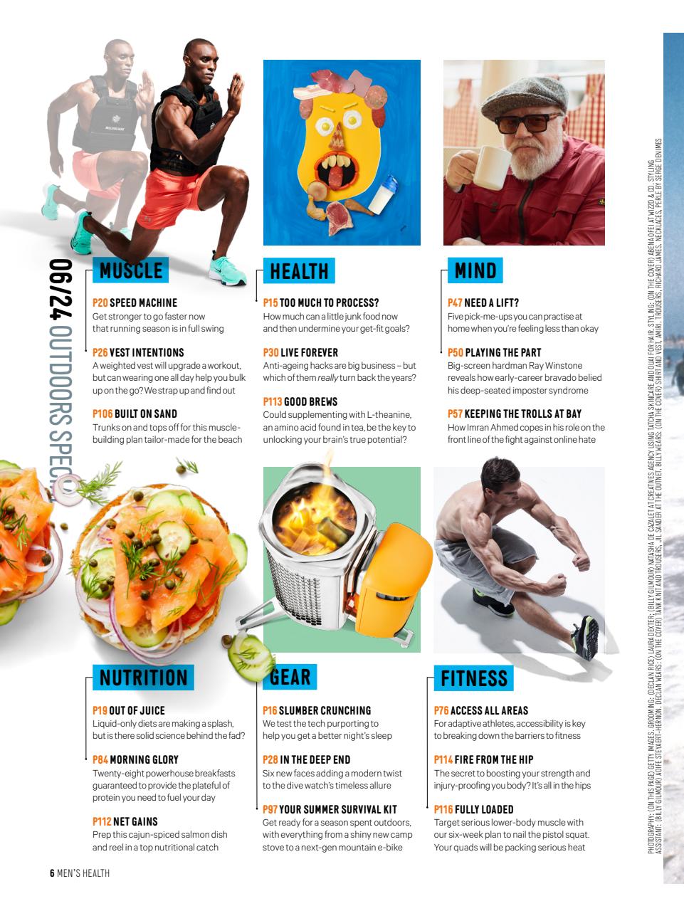 Men's Health Magazine Subscriptions and Jun-24 Issue
