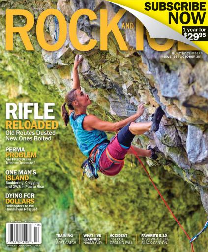 Rock and Ice Magazine - October 2011 Back Issue