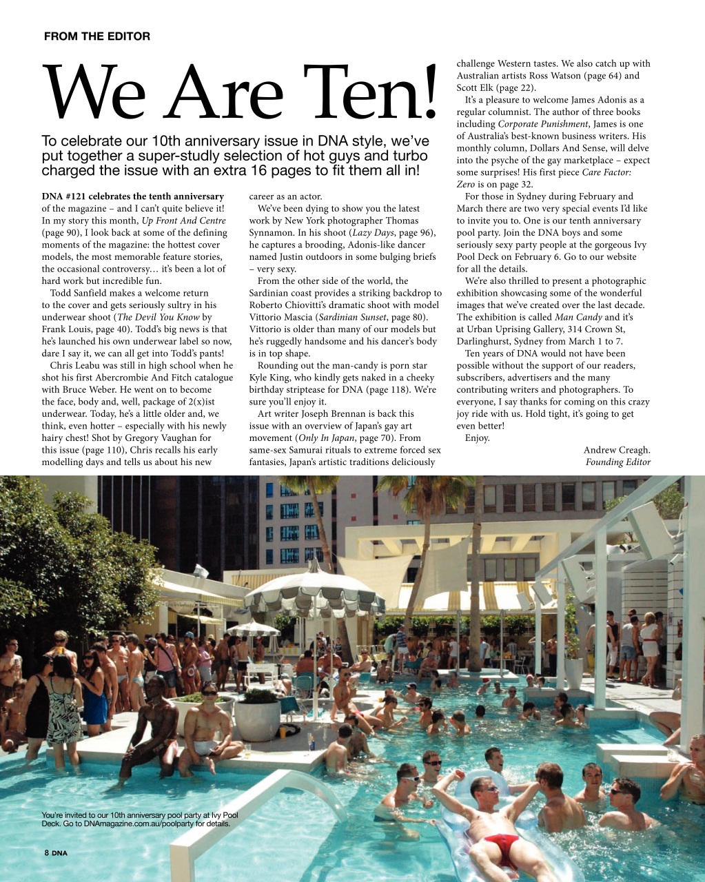 DNA Magazine - DNA #121 - 10th Anniversary Back Issue