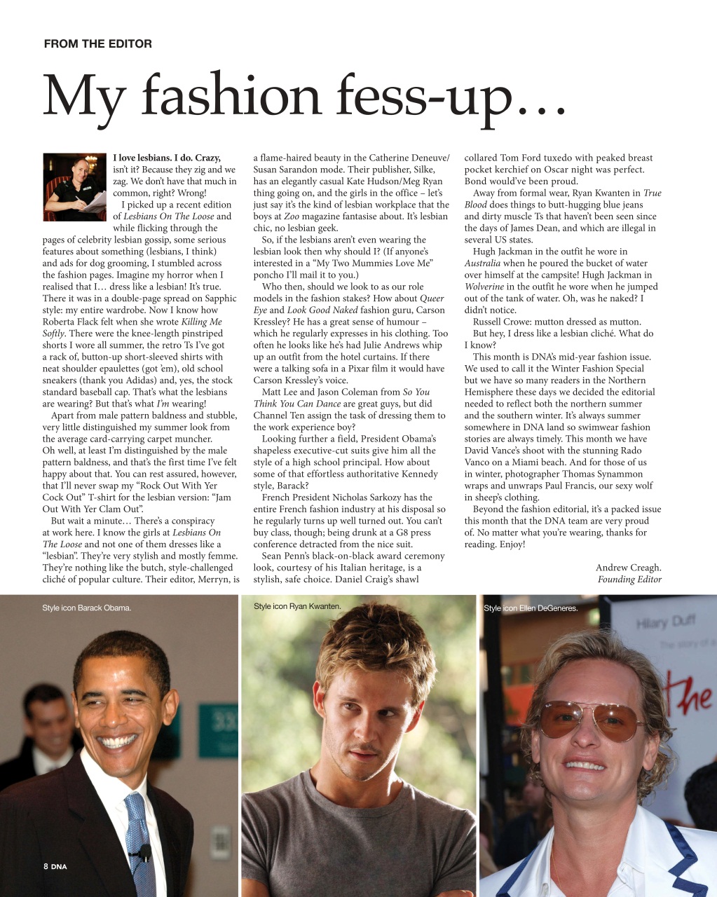 DNA Magazine - DNA #113 Back Issue