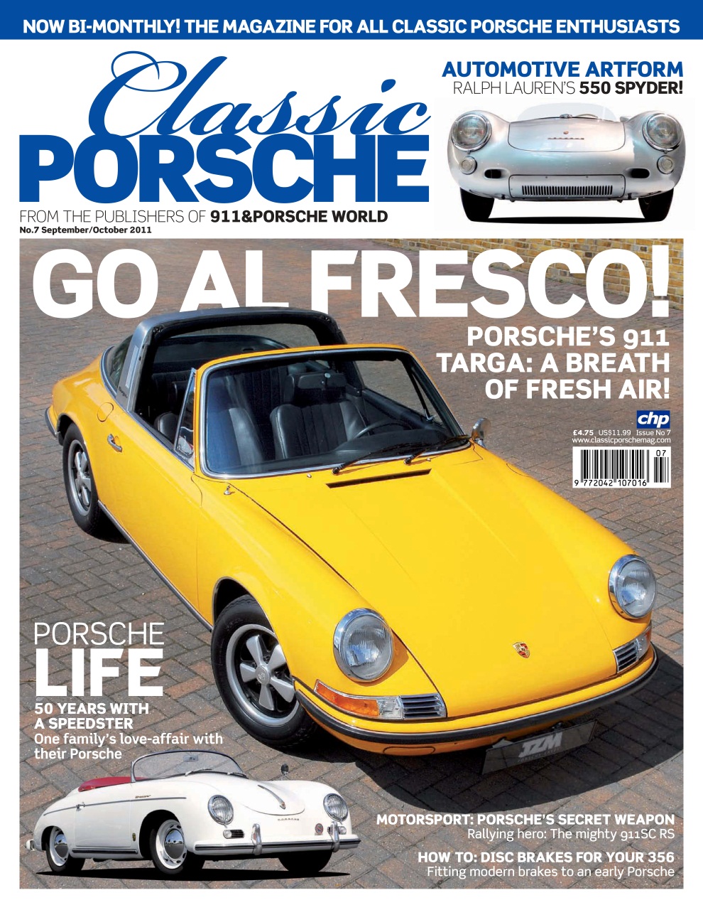 Classic Porsche Magazine - Classic Porsche issue 7 Back Issue