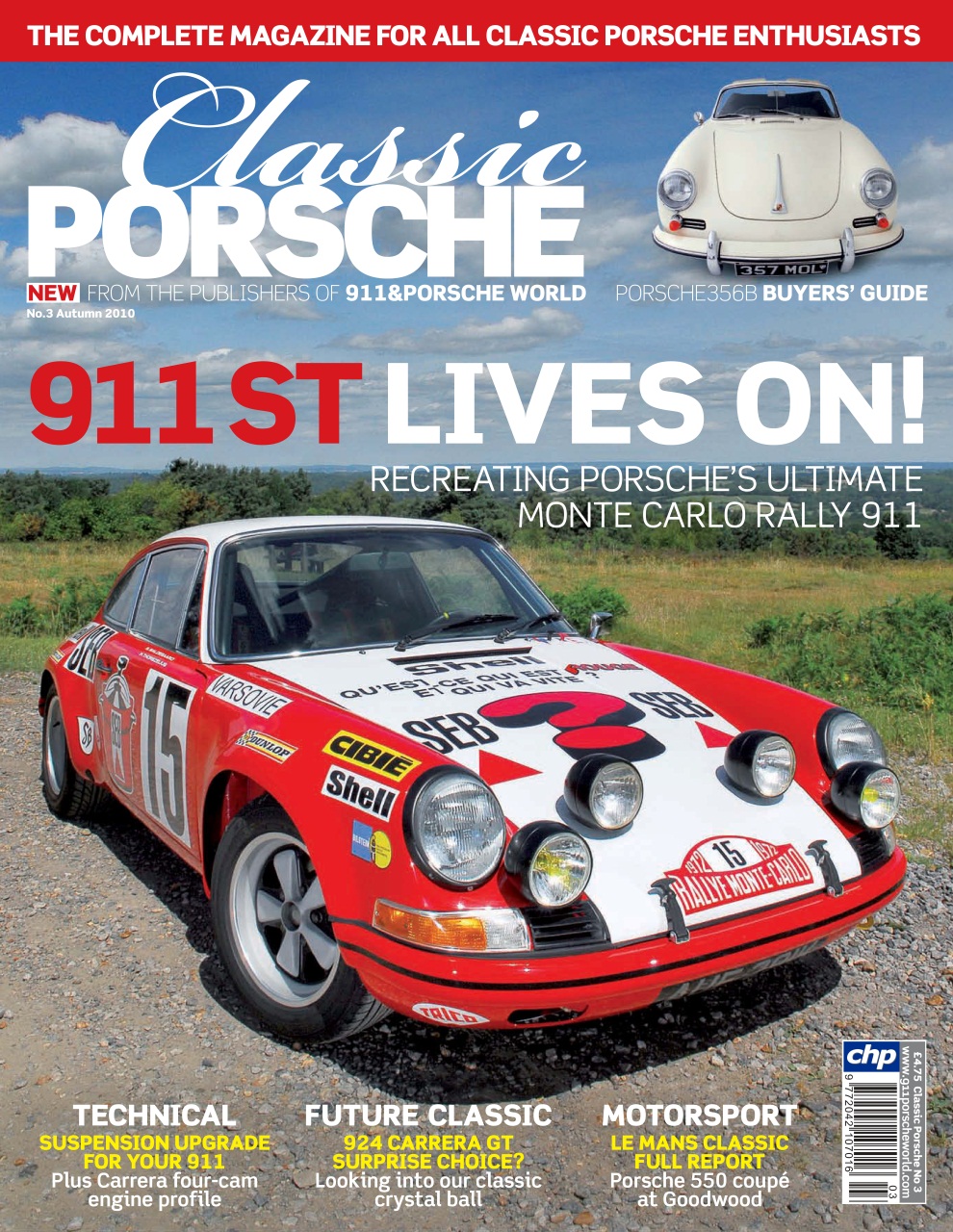 Classic Porsche Magazine - Classic Porsche issue 3 Back Issue