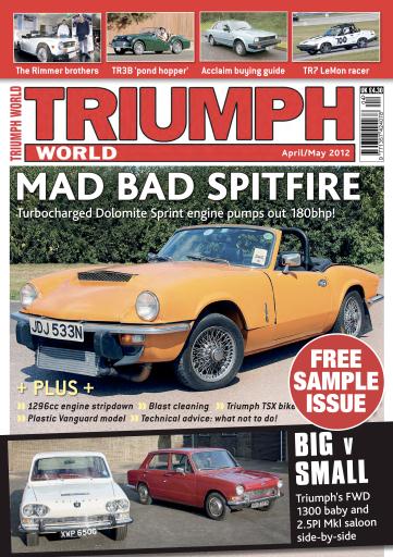 Triumph World Magazine - Triumph World April 2012 Sample Back Issue