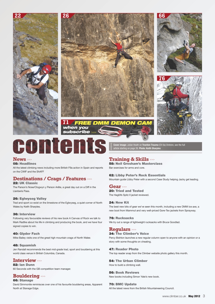 Climber Magazine - Climber May 12 Back Issue