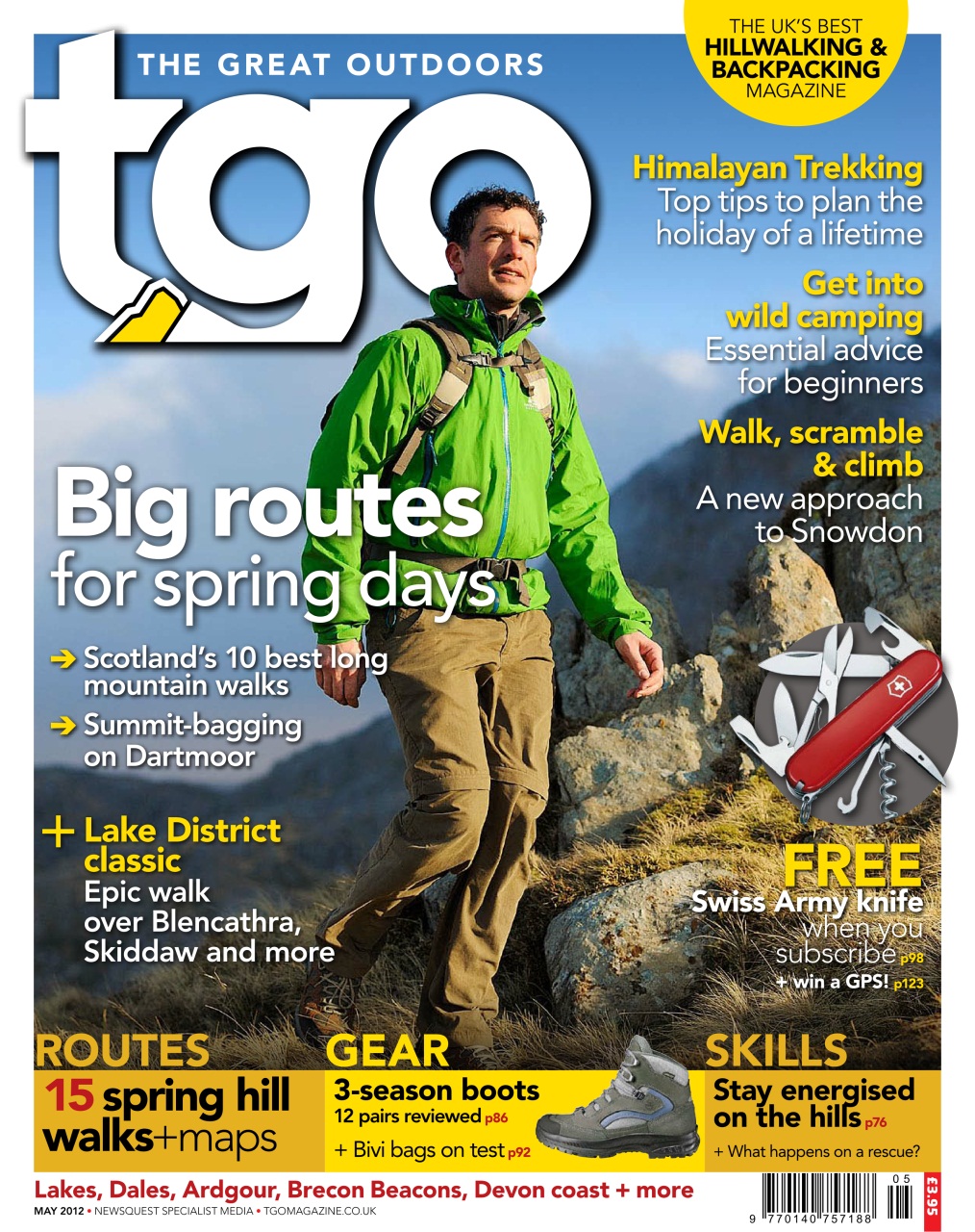 TGO - The Great Outdoors Magazine - May - Scotland's Best Walks Back Issue
