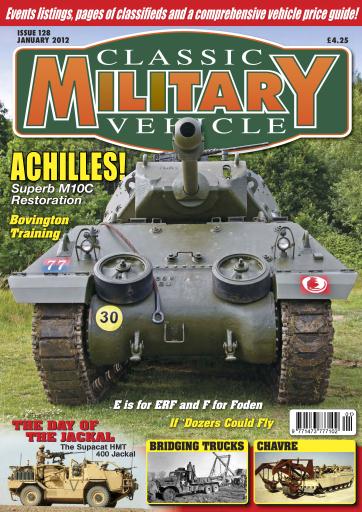 Classic Military Vehicle Magazine - CMV January 2012 Back Issue