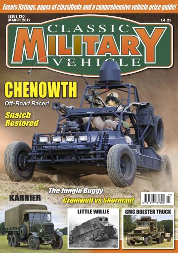Classic Military Vehicle Magazine - CMV March 2012 Back Issue