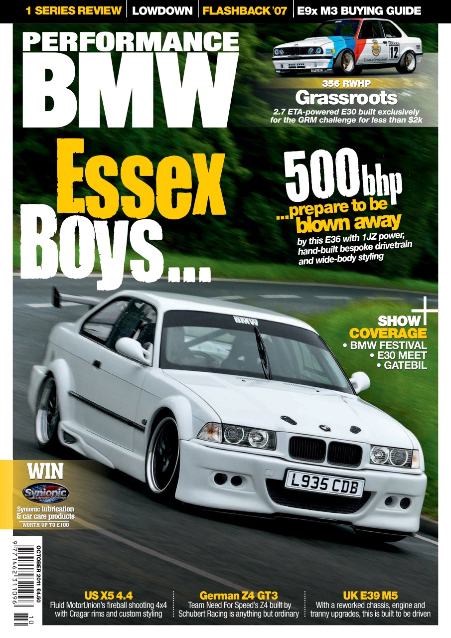 Performance BMW Magazine - October 2011 Back Issue