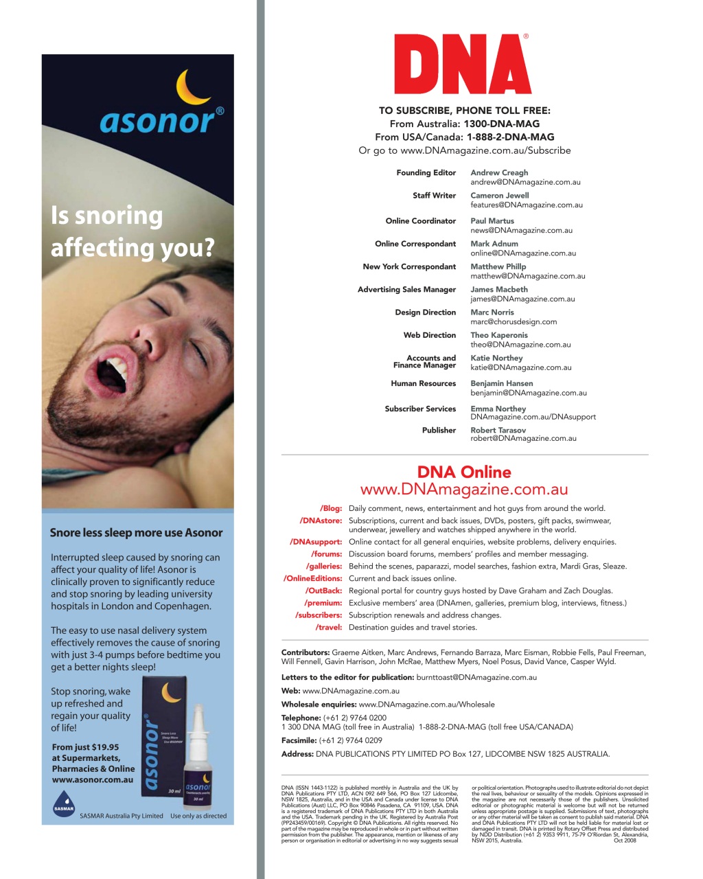 DNA Magazine - DNA #105 Back Issue