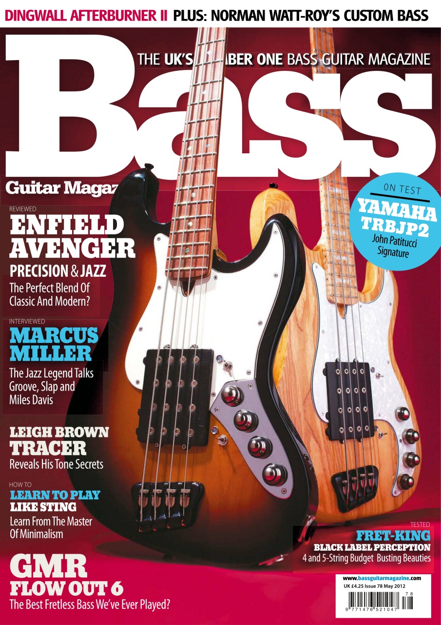 Bass Player UK Magazine - 78 May 2012 Back Issue