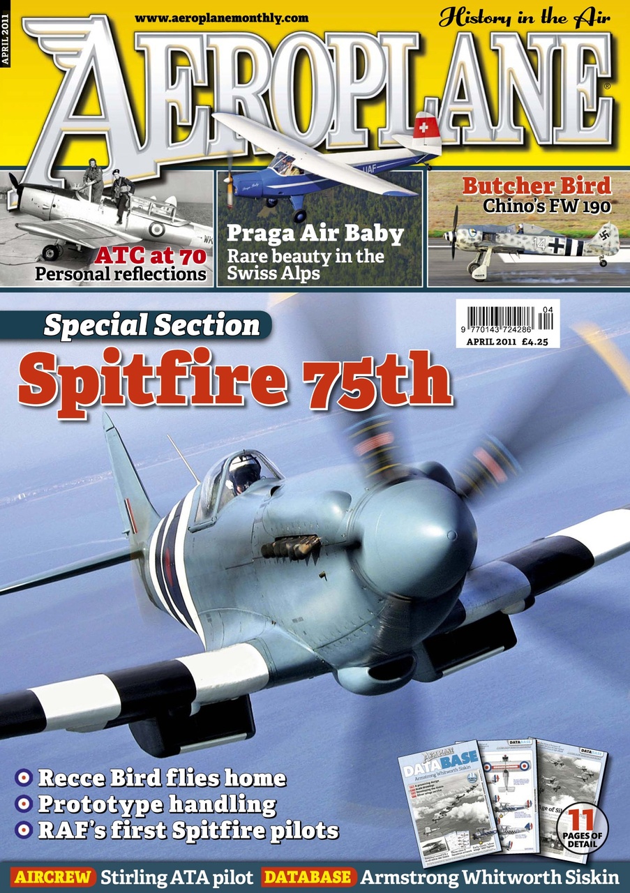Aeroplane Magazine - No.456 Spitfire 75th Back Issue